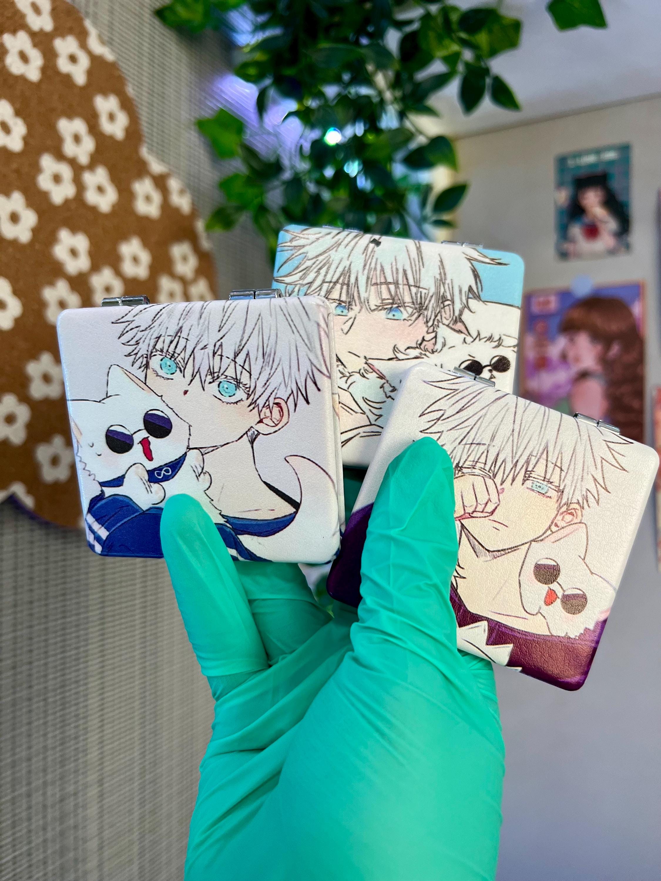 Gojo Satoru Compact Mirror, Jjk, Jujutsu Kaisen, Sukuna - Etsy