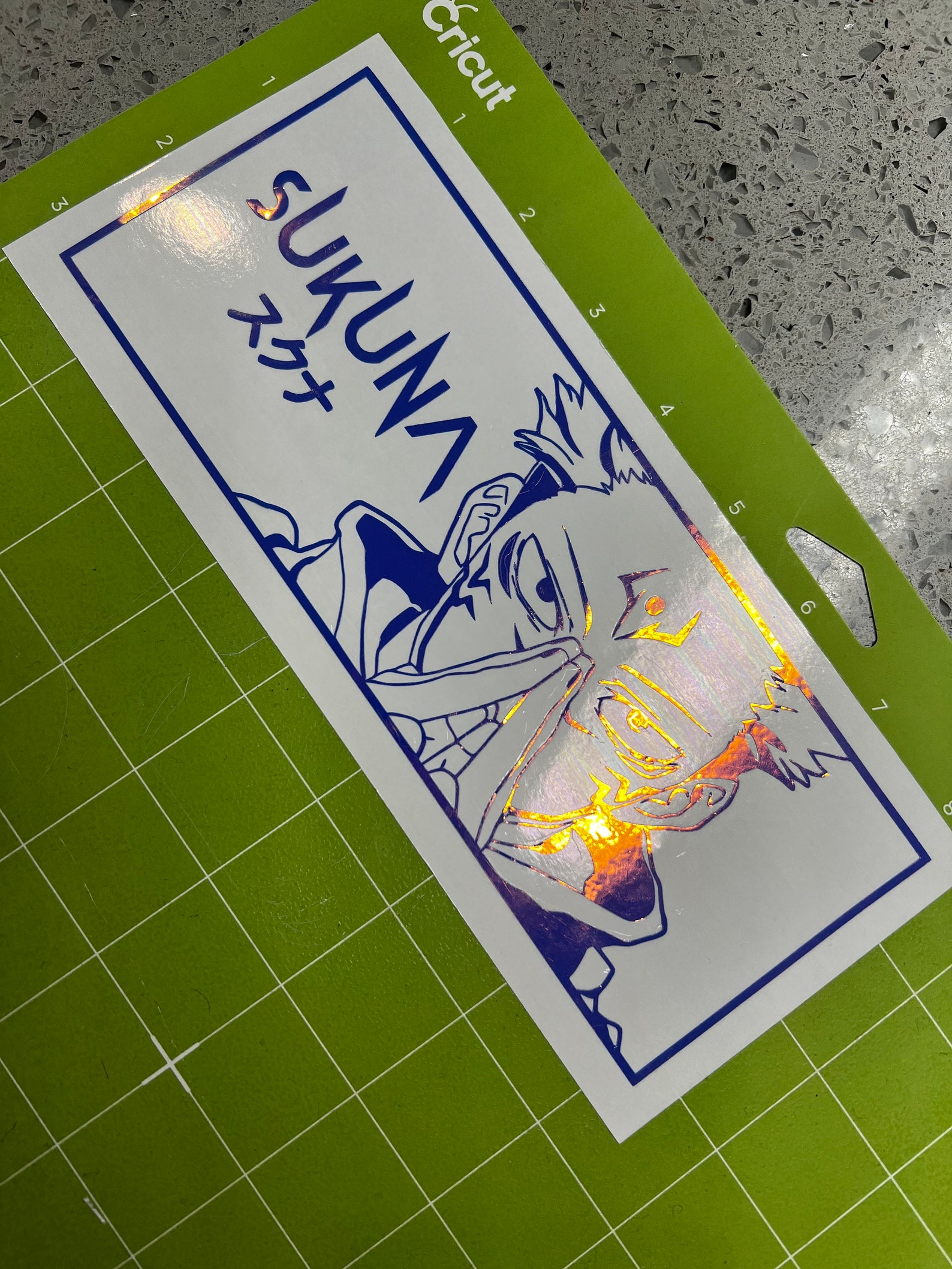 Sukuna Decal,jjk, Jujutsu Kaisen, Anime Sticker - Etsy