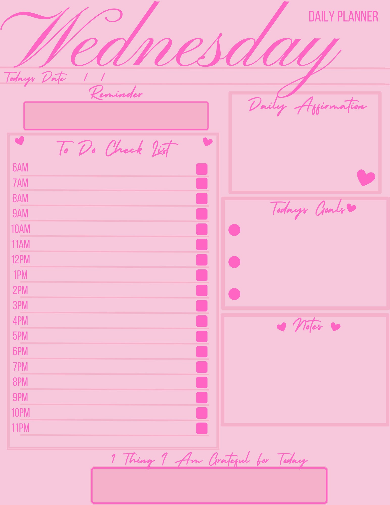 Revolutionize Your Routine With Our Digital Daily Planner, Organize ...
