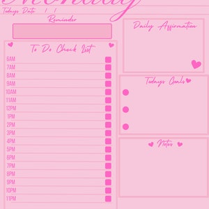 Revolutionize Your Routine With Our Digital Daily Planner, Organize ...