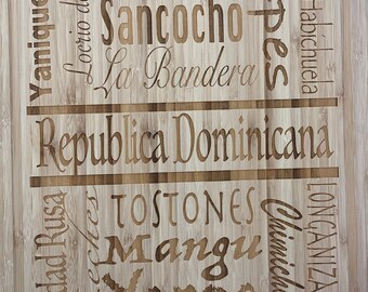 Parcheesi Board for 4 Players DOMINICAN REPUBLIC BOARD. Hand Made With ...