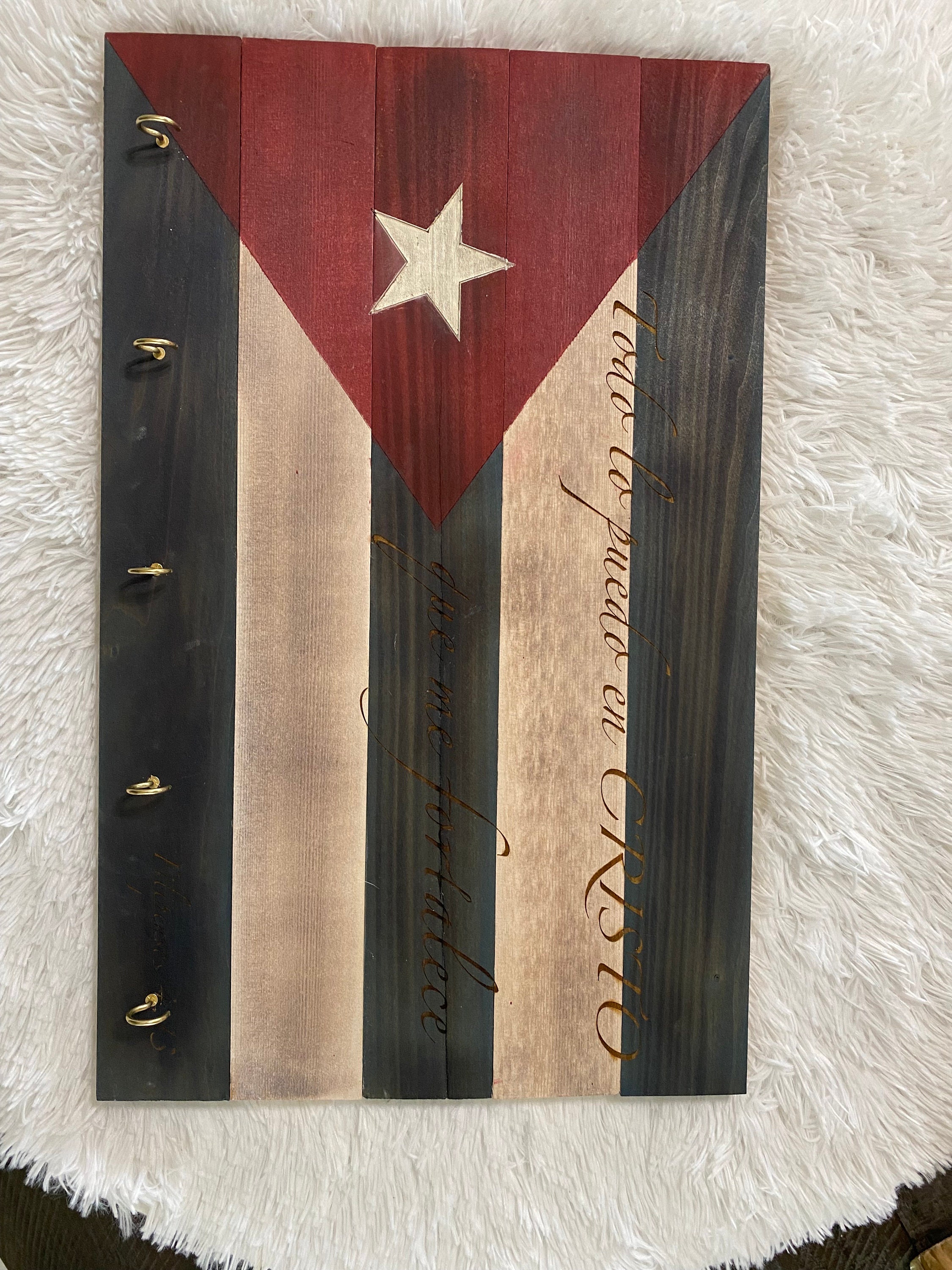Cuban Flag Frame/keys Holder - Etsy