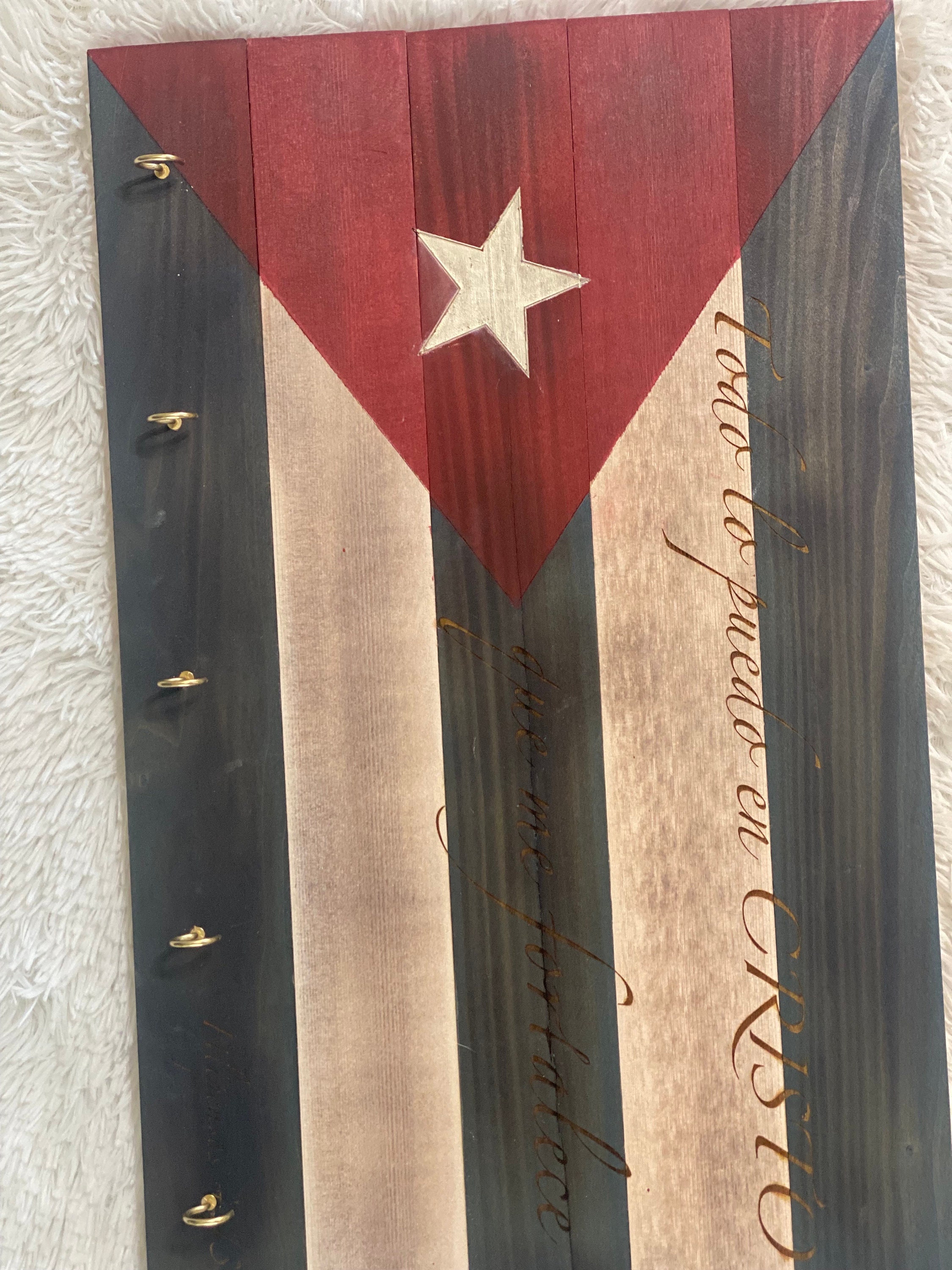 Cuban Flag Frame/keys Holder - Etsy