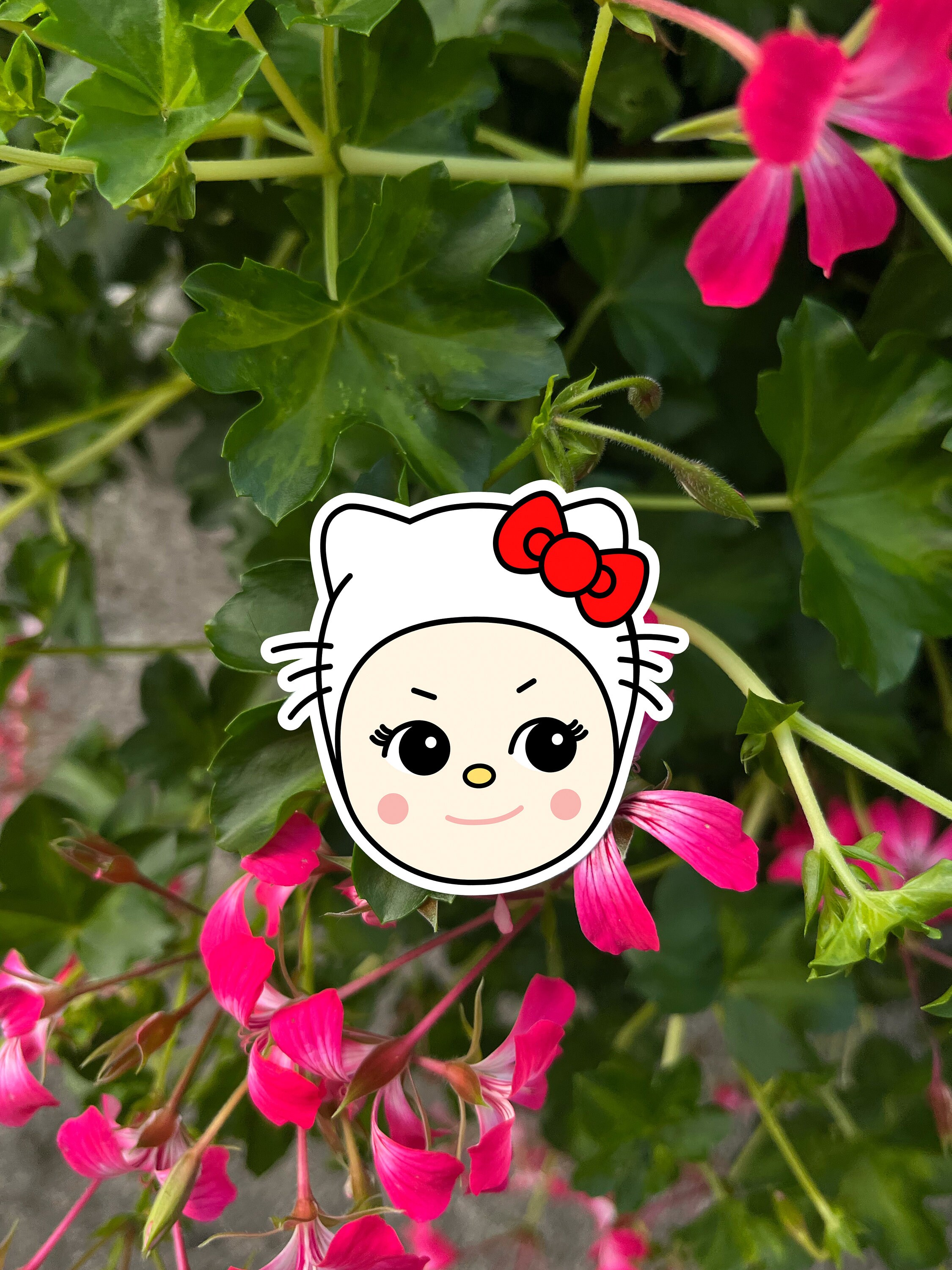 Sneaky Sonny Angel X Sanrio Hello Kitty Waterproof Sticker - Etsy