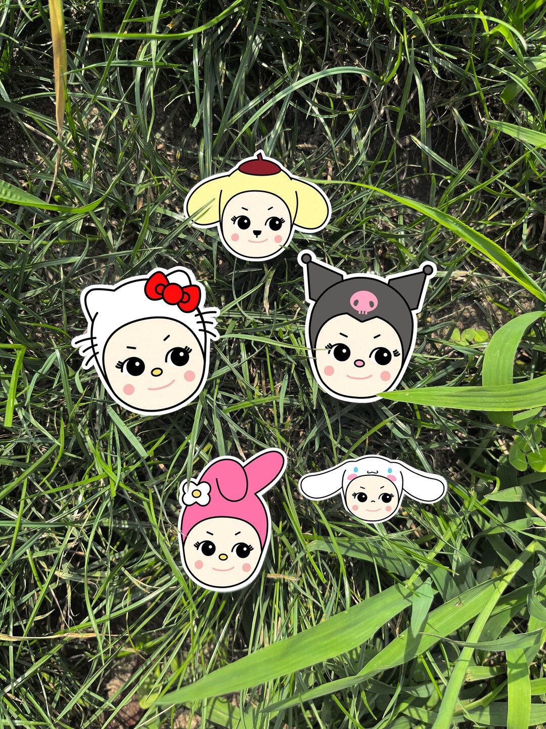 Sneaky Sonny Angel X Sanrio Friends Waterproof Sticker Etsy