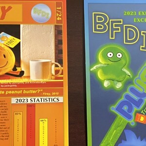 BFDI and Inanimate Insanity Plush Trading Cards 2023 Experience 2024 ...