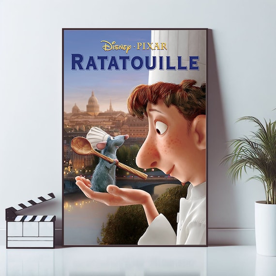 Ratatouille Movie Cover Art Movies HDR DVD Disney Pixar
