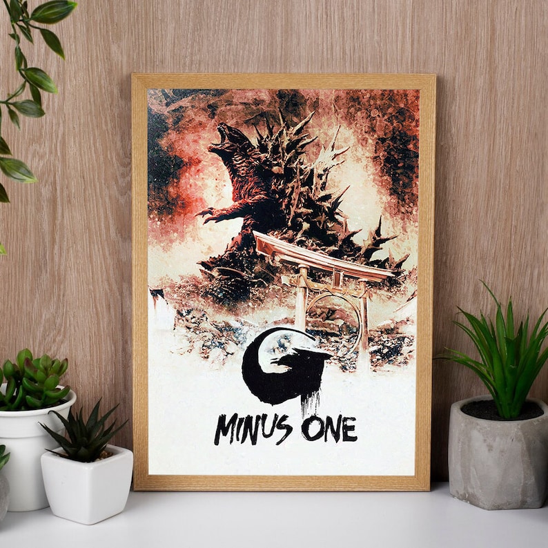 Godzilla Minus One Movie Poster Art Poster Home Decor Wall - Etsy Australia