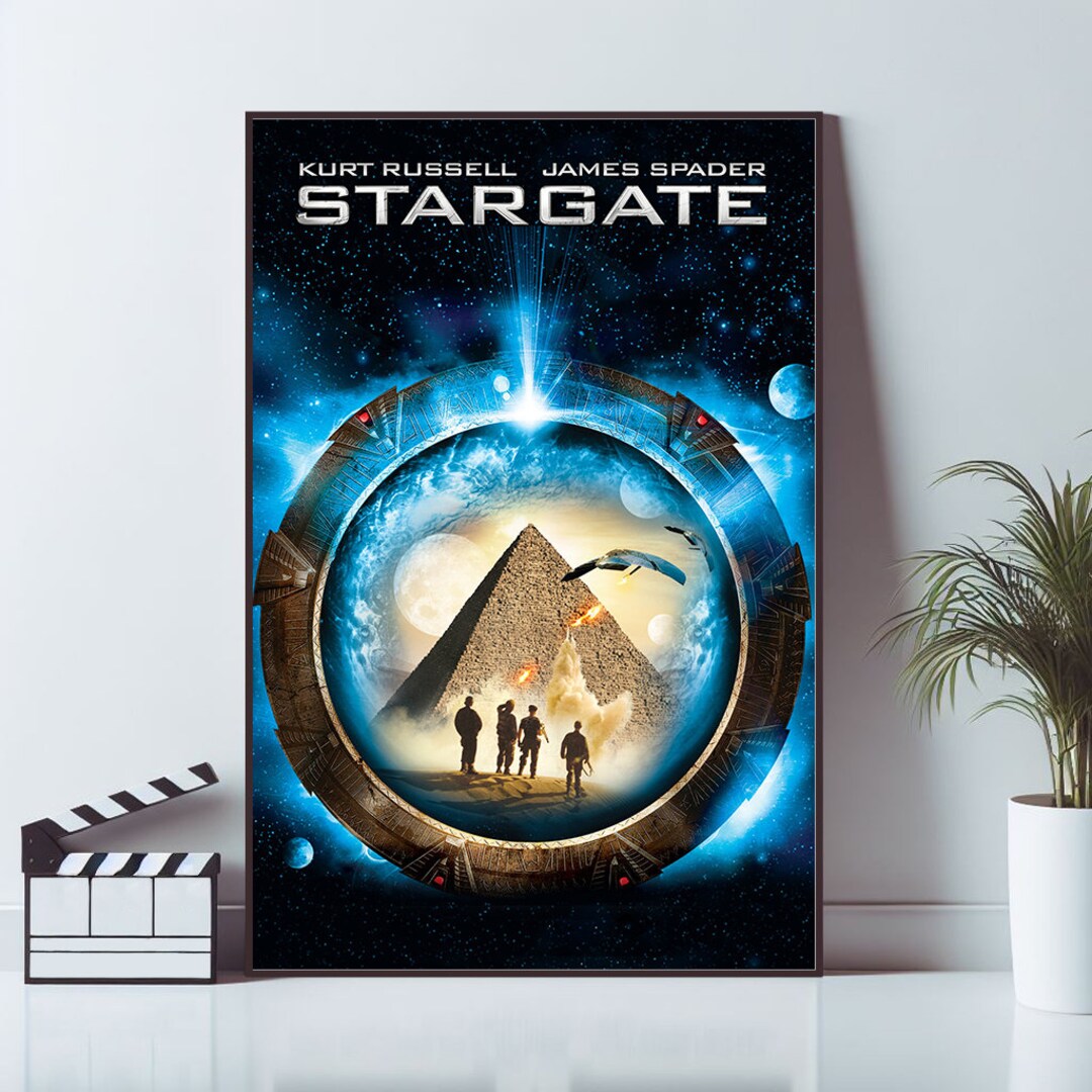 Stargate, Movie Poster, Wall Art Prints, Art Poster, Canvas Material ...