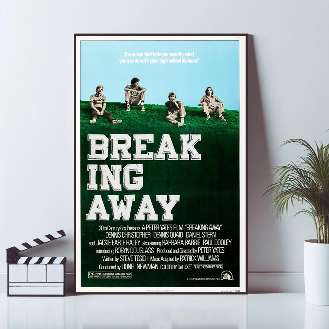 Breaking Away Movie Poster, Art Poster, Wall Art Prints, Canvas ...