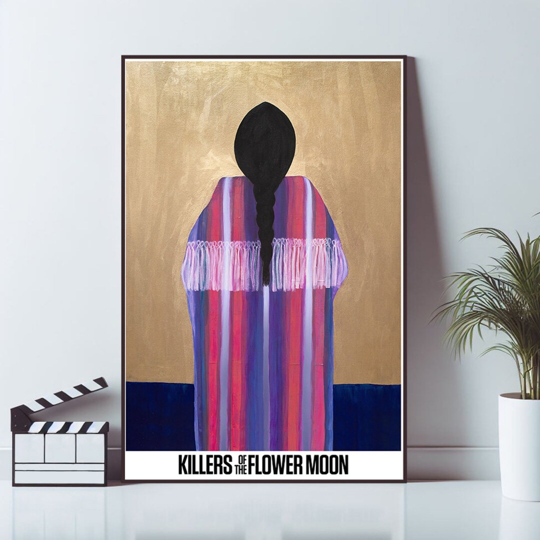Killers of the Flower Moon, Movie Poster, Wall Art Prints, Art Poster ...
