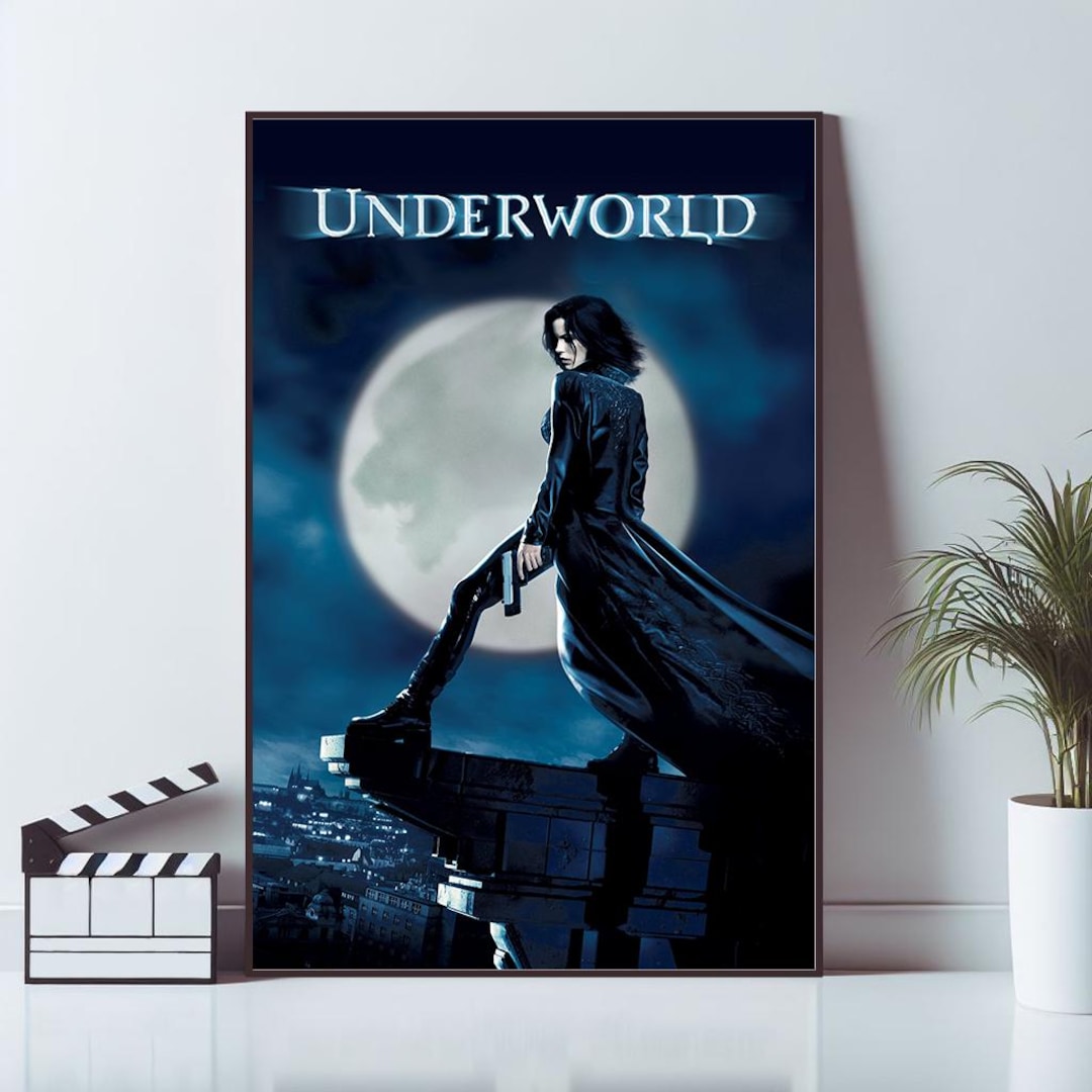 Underworld Movie Poster, Wall Art Prints, Art Poster, Canvas Material ...