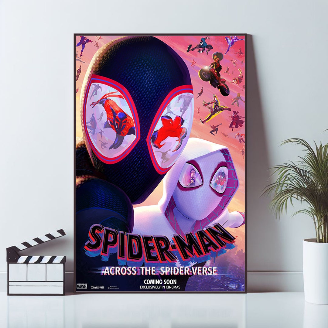 Canvas Spider-man Poster, Art Poster, Canvas Material Gift, Keepsake ...