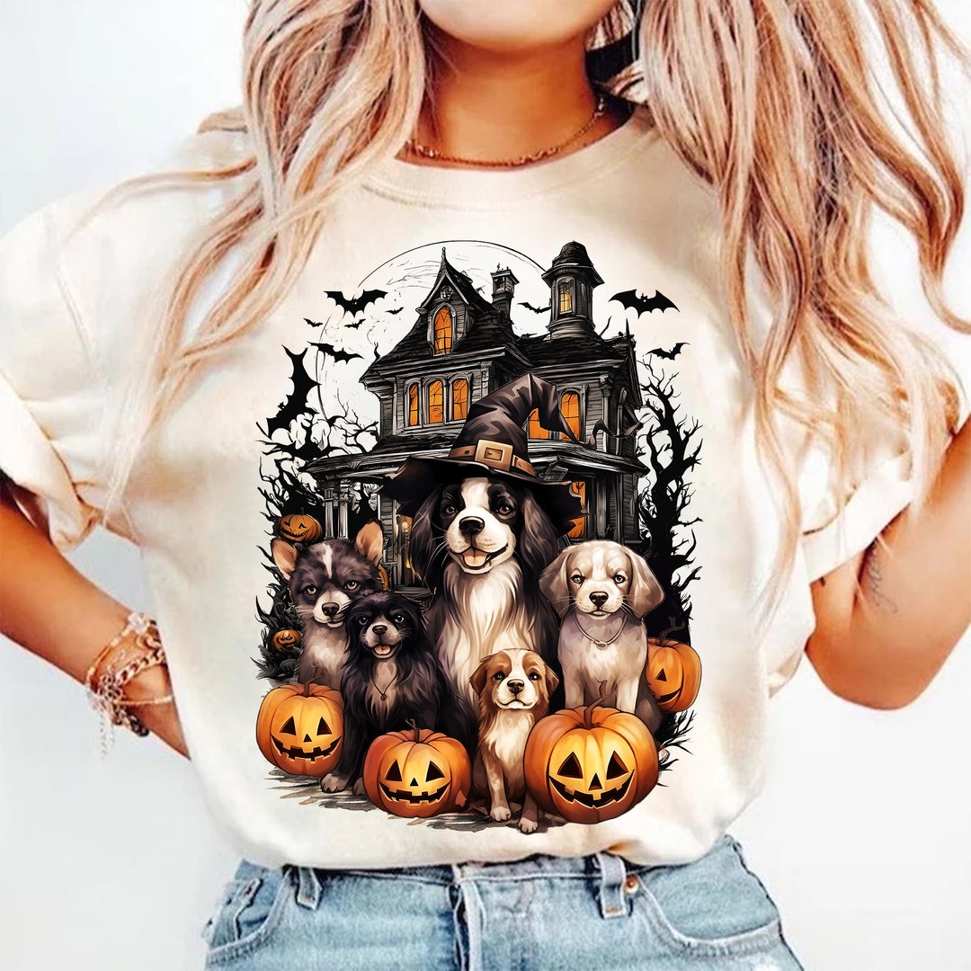 Spooky Dogs Png, Ghost Dog Png, Autumn Png Sublimation Design, Fall Png ...