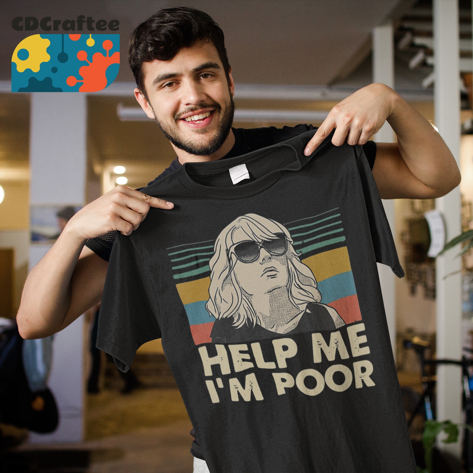 Annie Help Me I’m Poor Vintage Walker Funny Classic T-shirt, Bridesmaid ...