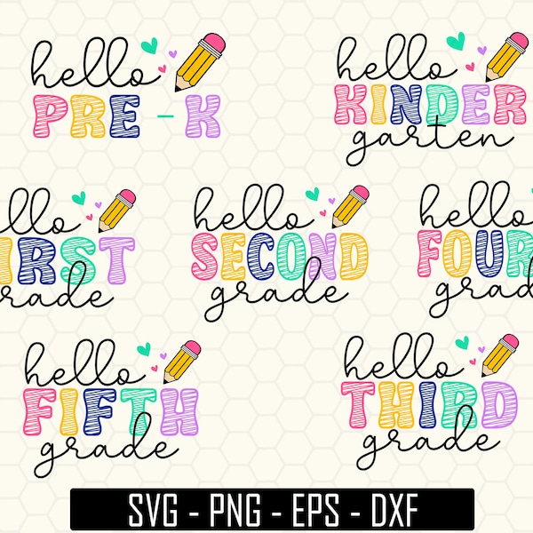 Back to School Svg - Etsy