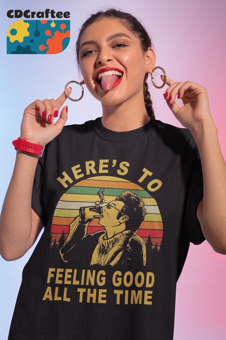 Here's to Feeling Good All the Time Kramer Seinfeld Vintage T-shirt ...