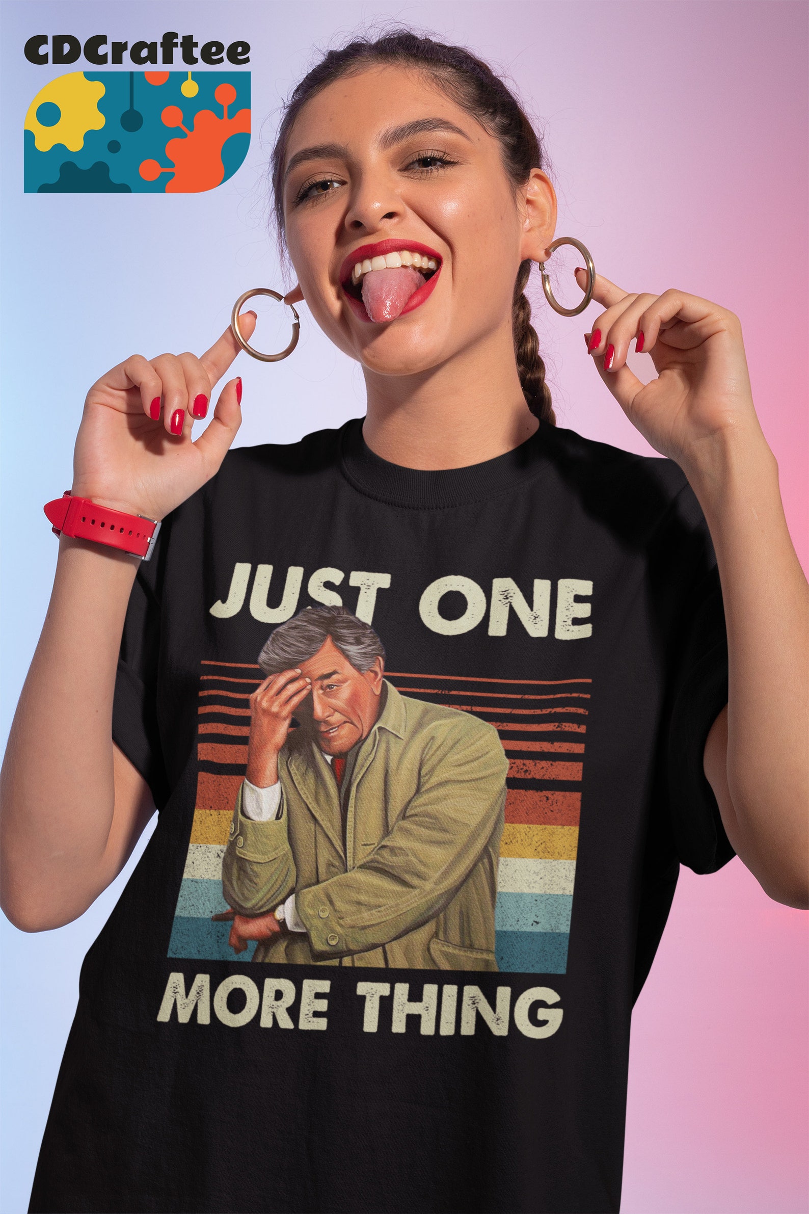 Lieutenant Columbo Just One More Thing T-shirt, Columbo Shirt ...