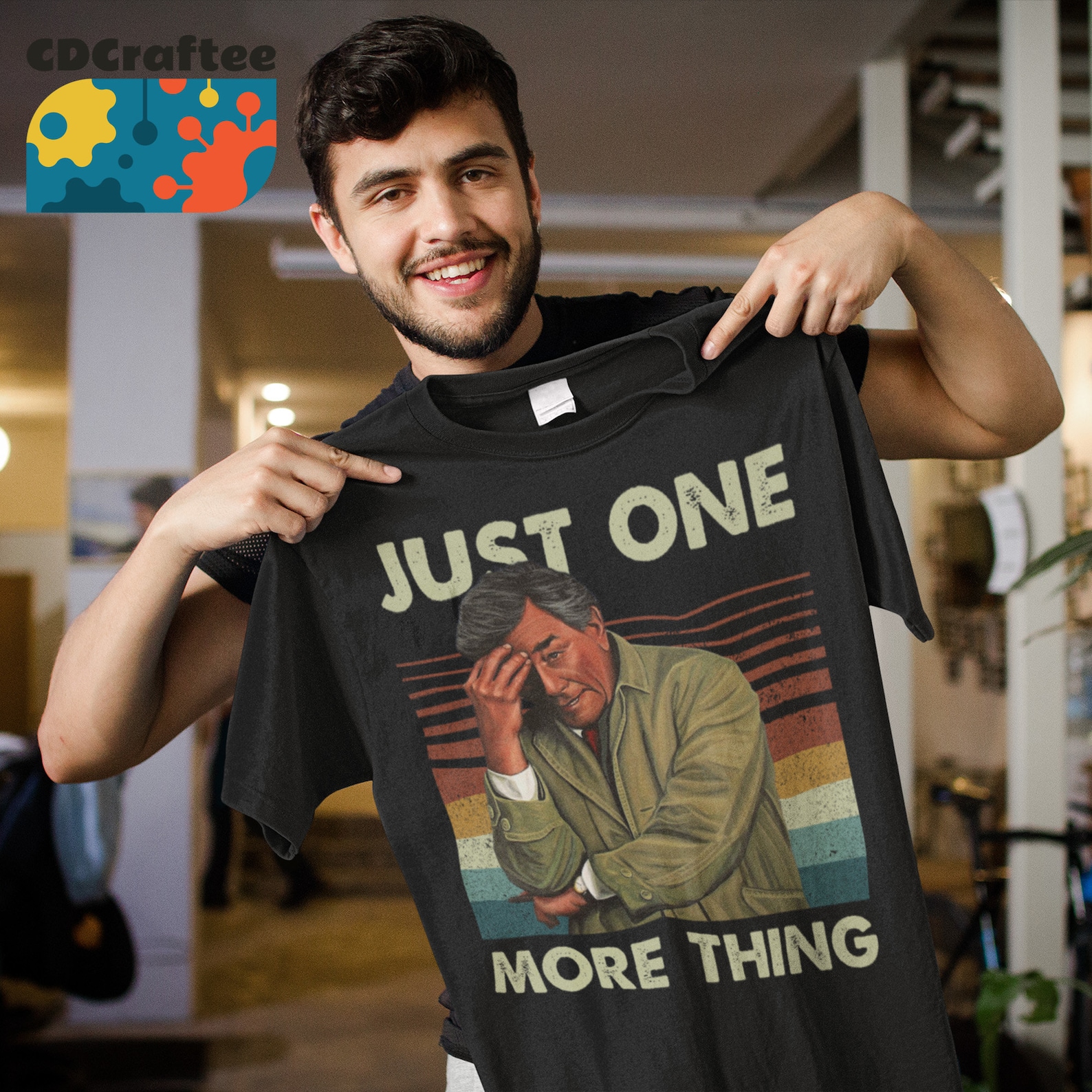 Lieutenant Columbo Just One More Thing T-shirt, Columbo Shirt ...