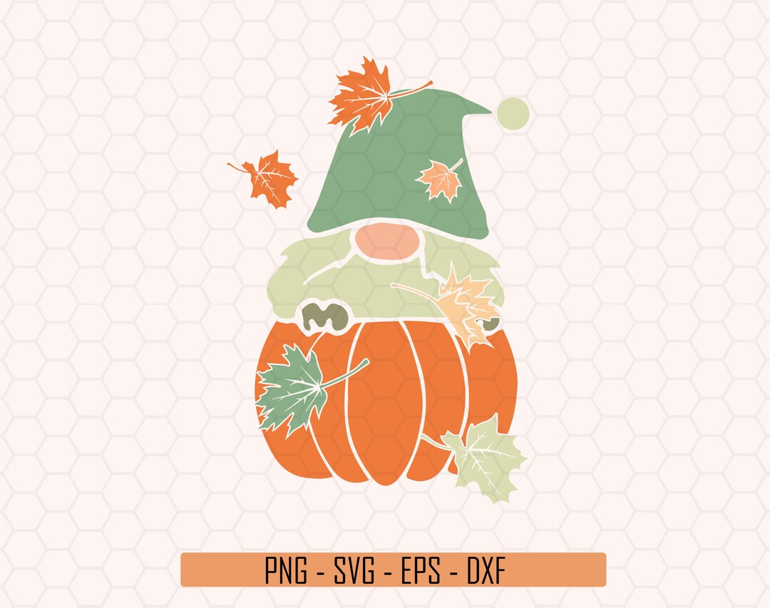 Fall Gnomes Svg, Thanksgiving Gnome Svg, Fall Svg, Autumn Svg, Pumpkin ...