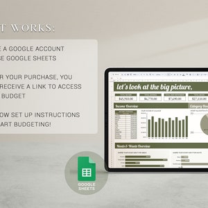 Monthly Budget Spreadsheet | Budget Template | Monthly Budget Template ...