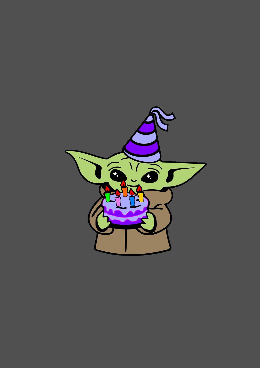 Baby Grogru Birthday SVG+PNG - Etsy