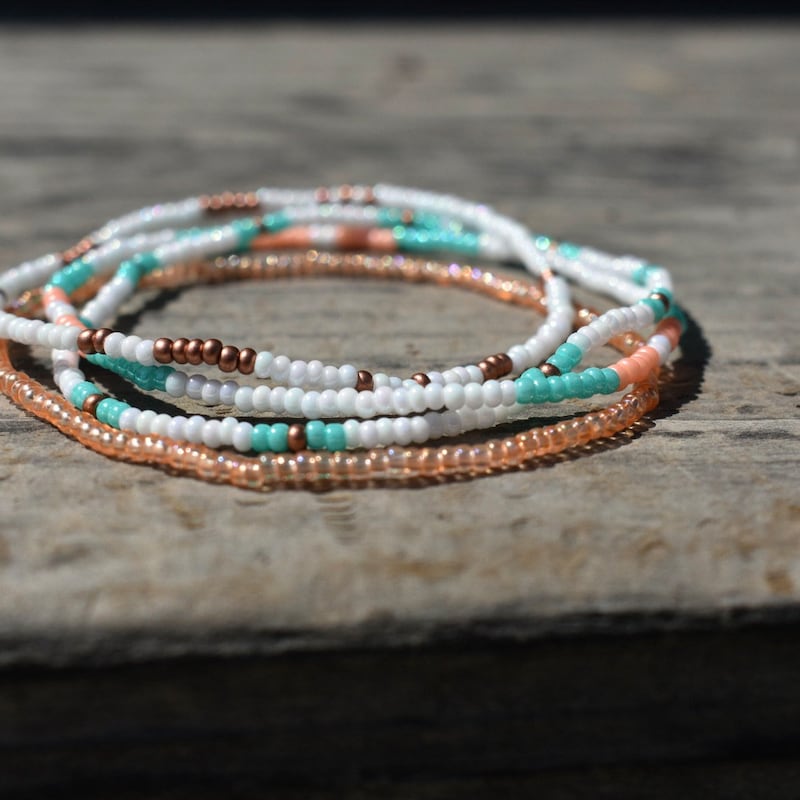 Seed Bead Bracelet - Etsy