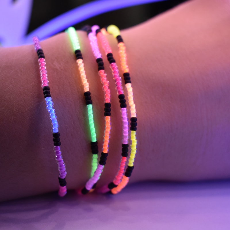 Neon Bracelet - Etsy