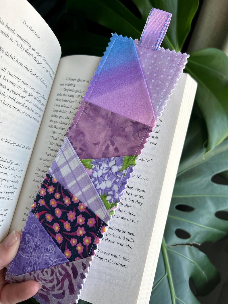 Bookmark Sewing Tutorial, Quilted Bookmark Tutorial, Sewing Tutorial ...
