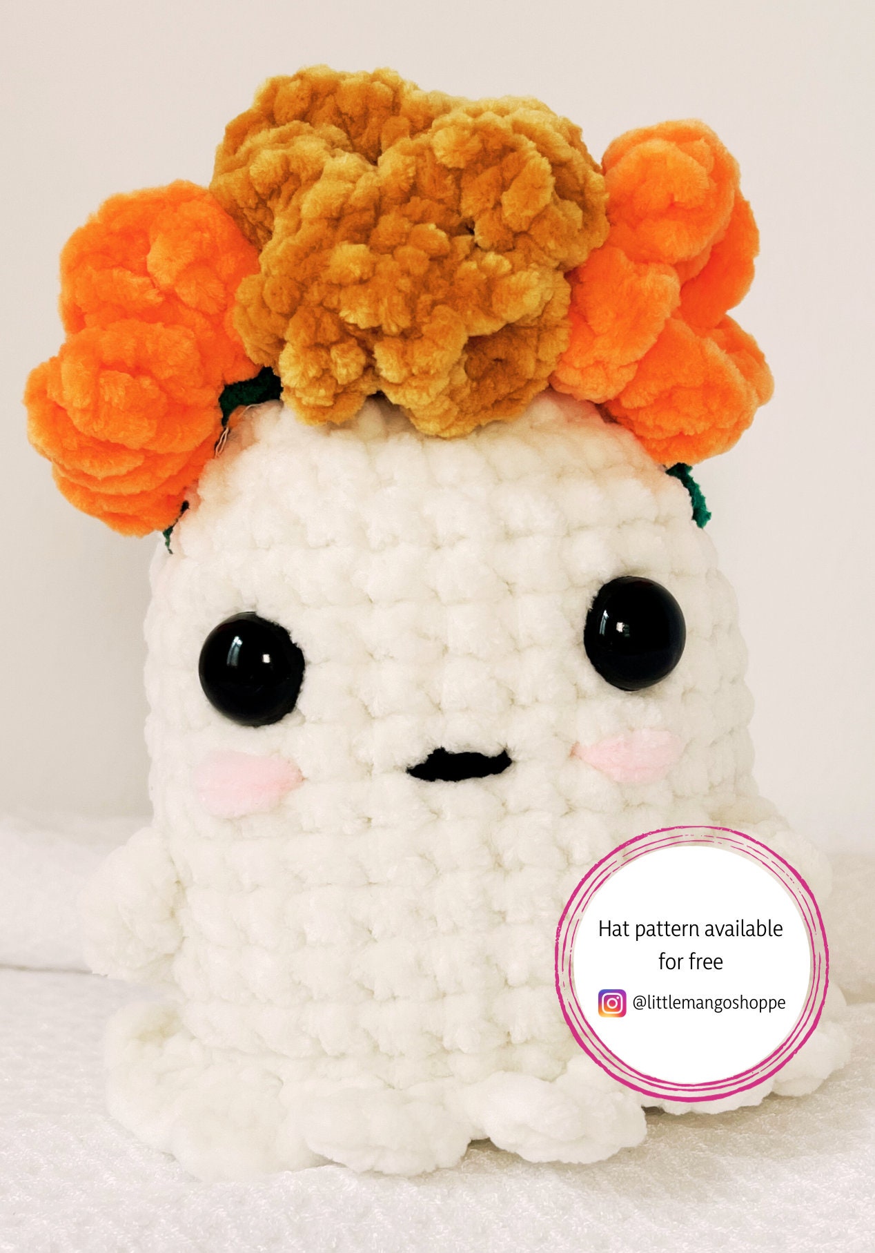 Gordon the Ghost Plushie - CROCHET PATTERN ONLY - Etsy