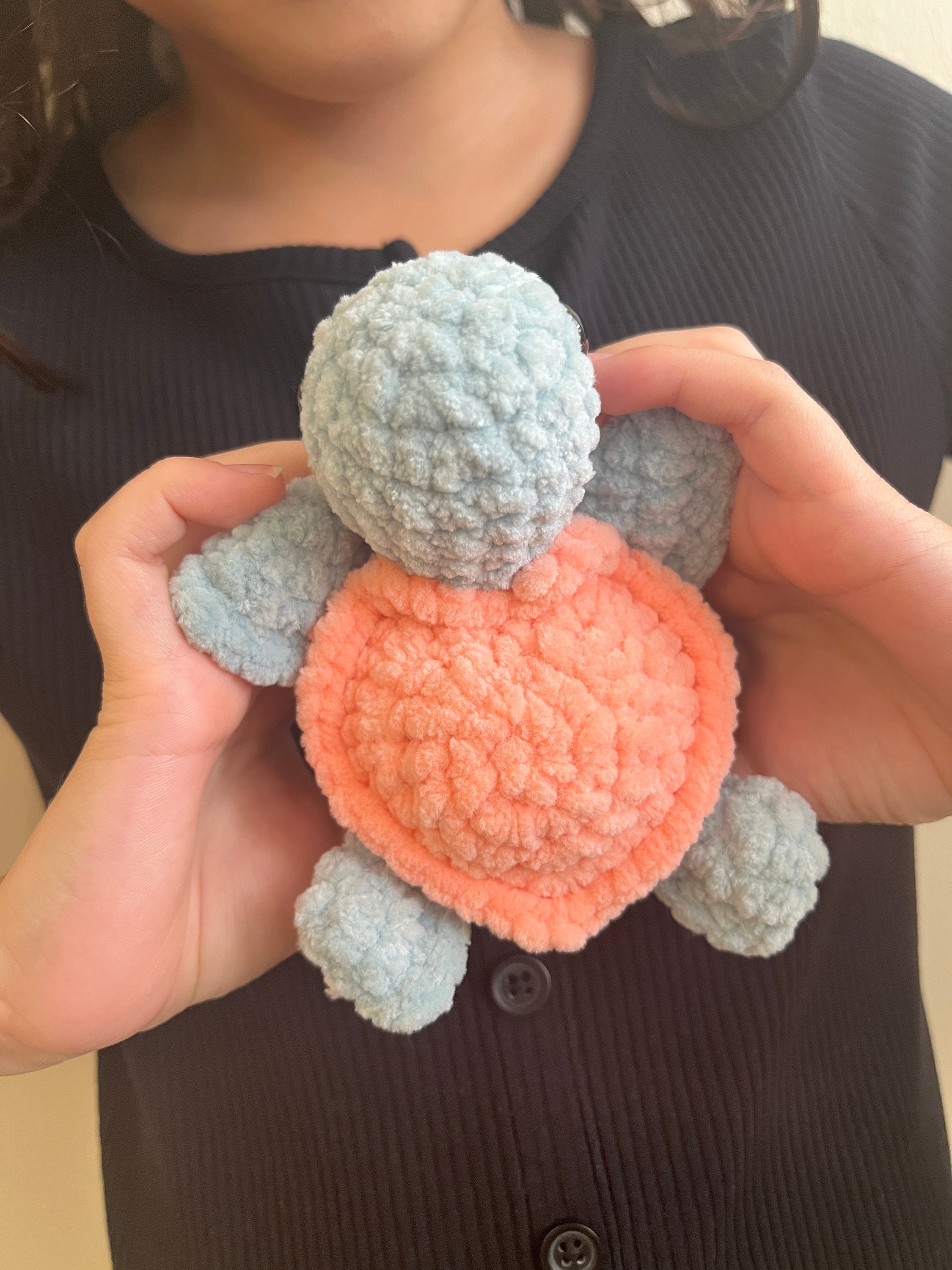 Aiko the Mini Heart Turtle Plushie - CROCHET PATTERN ONLY - Etsy