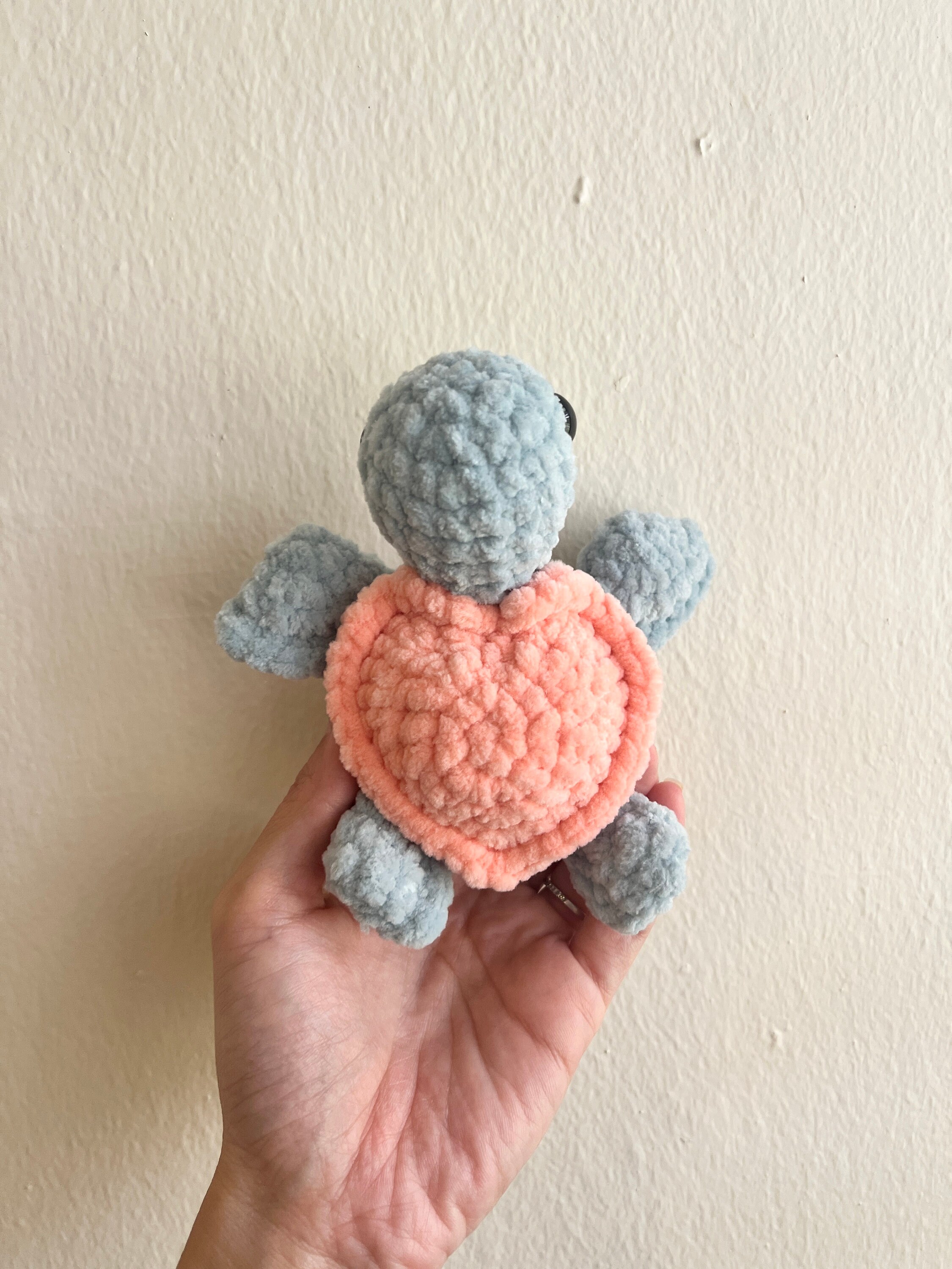 Aiko the Mini Heart Turtle Plushie - CROCHET PATTERN ONLY - Etsy