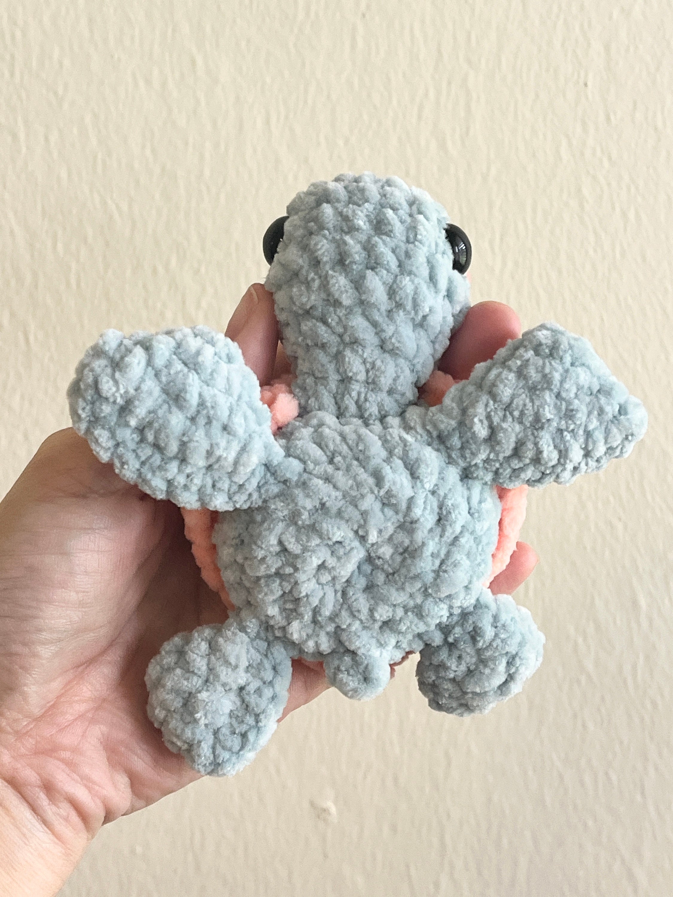 Aiko the Mini Heart Turtle Plushie - CROCHET PATTERN ONLY - Etsy