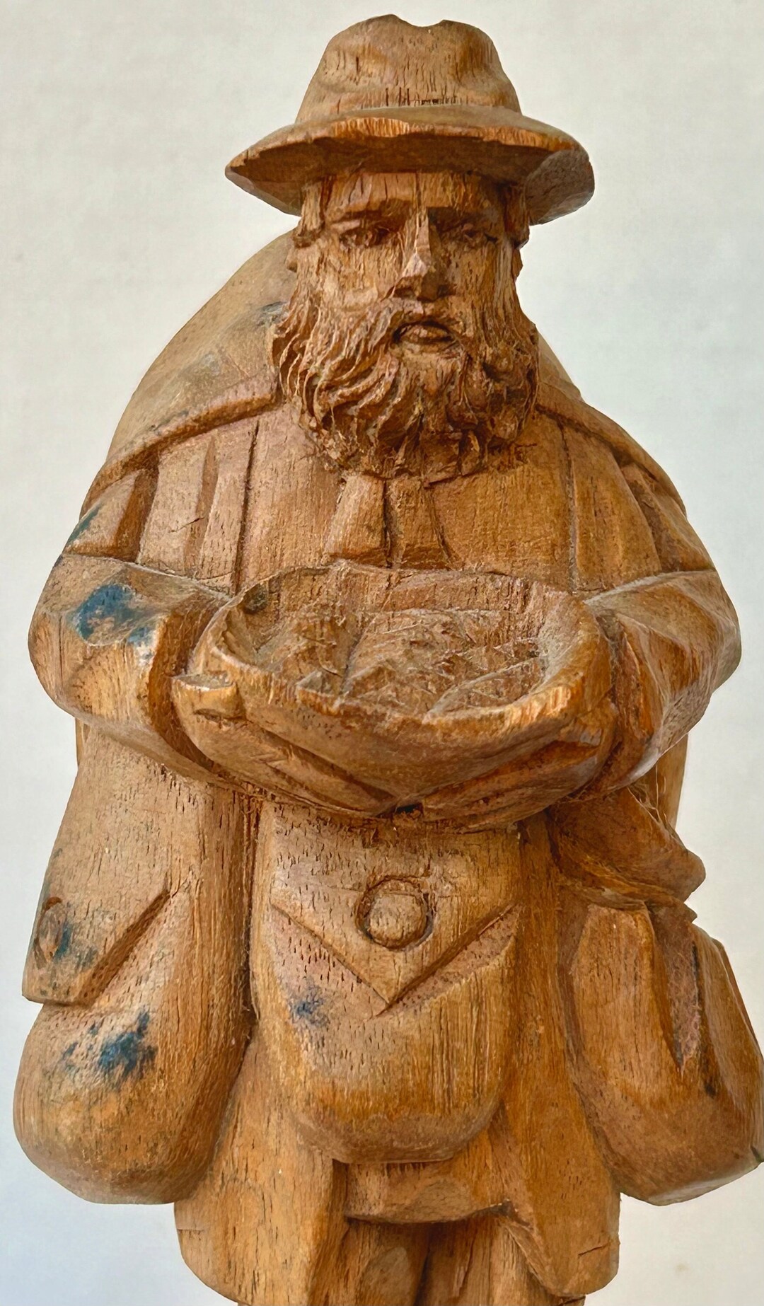1930s Hand-carved WOODEN VAGABOND SCULPTURE, A Fine Example of ...