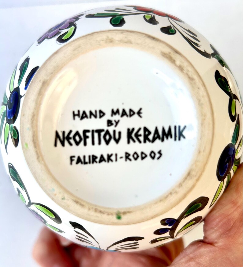 Vintage 1980s NEOFITOU KERAMIK Porcelain Pouring PITCHER or Vase, From ...