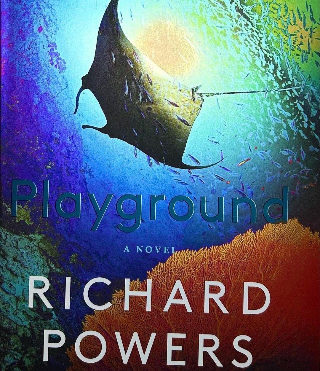 New, Signed, Pristine, RICHARD POWERS Novel PLAYGROUND, 1st Edition ...