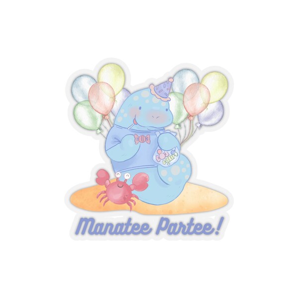 Manatee Birthday Party Decorations - Etsy