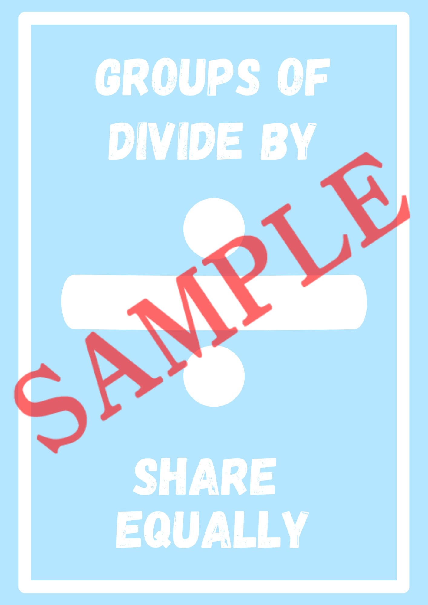 Primary Math Poster Pack - Etsy