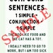 Sentence Structure Posters - Etsy