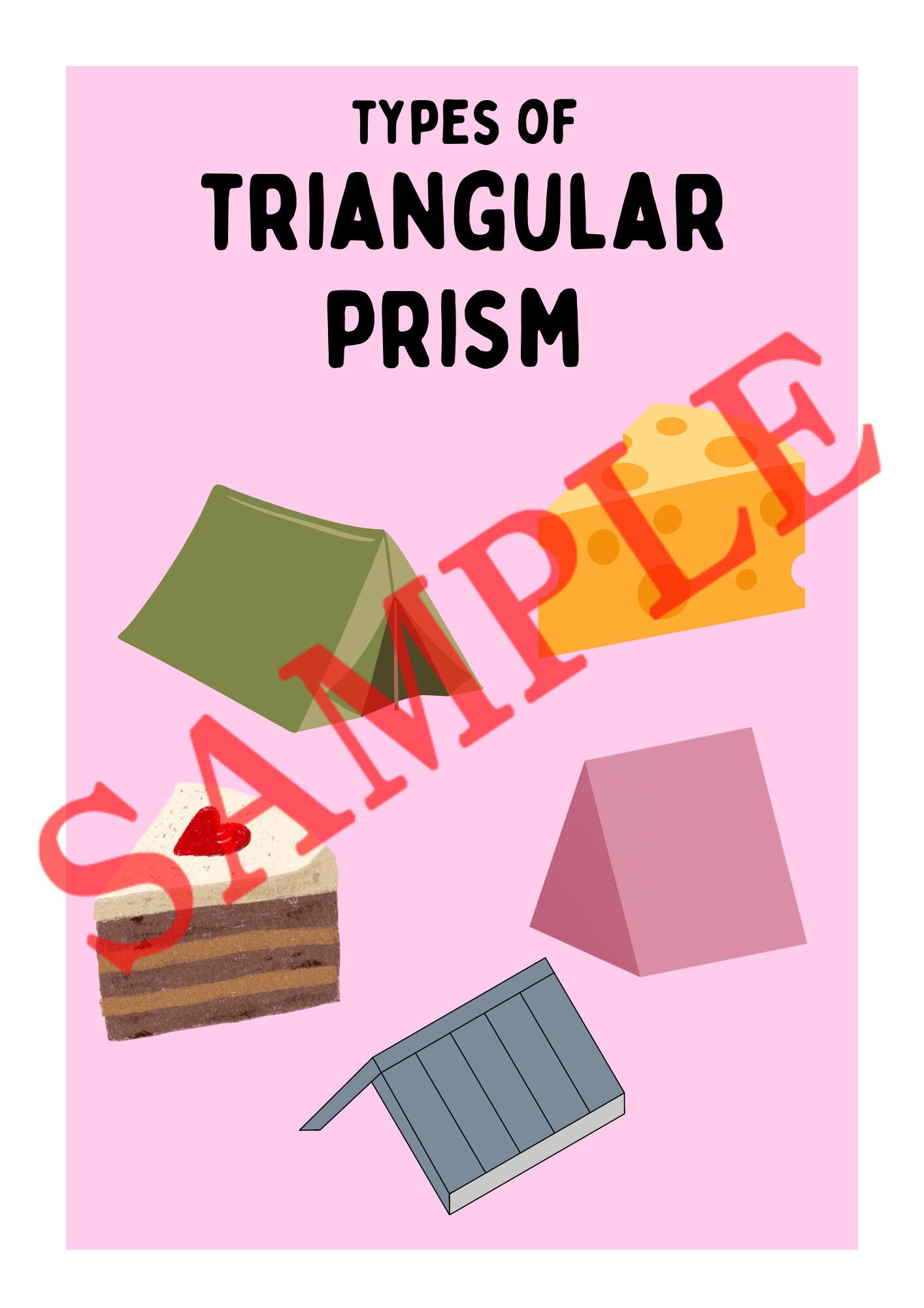 3D Shape Classroom Posters - Etsy