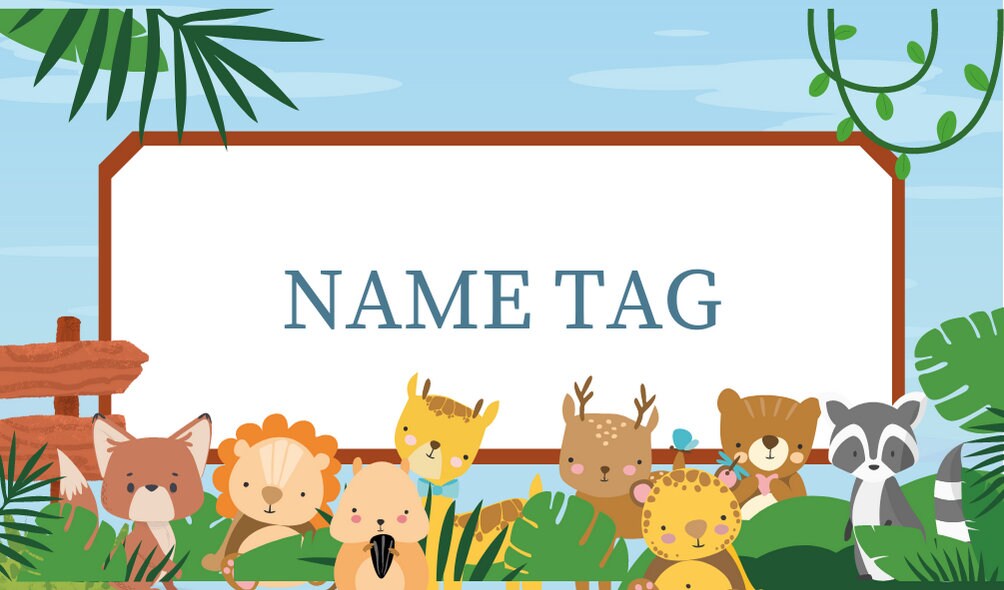Baby Animal Theme Classroom Decor Pack - Etsy