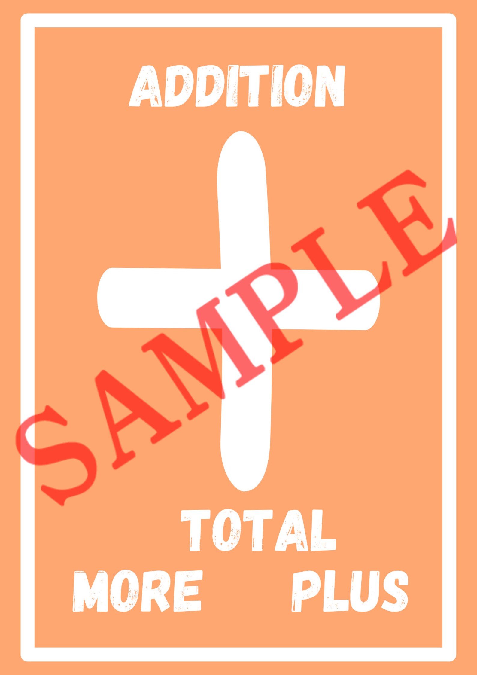 Primary Math Poster Pack - Etsy