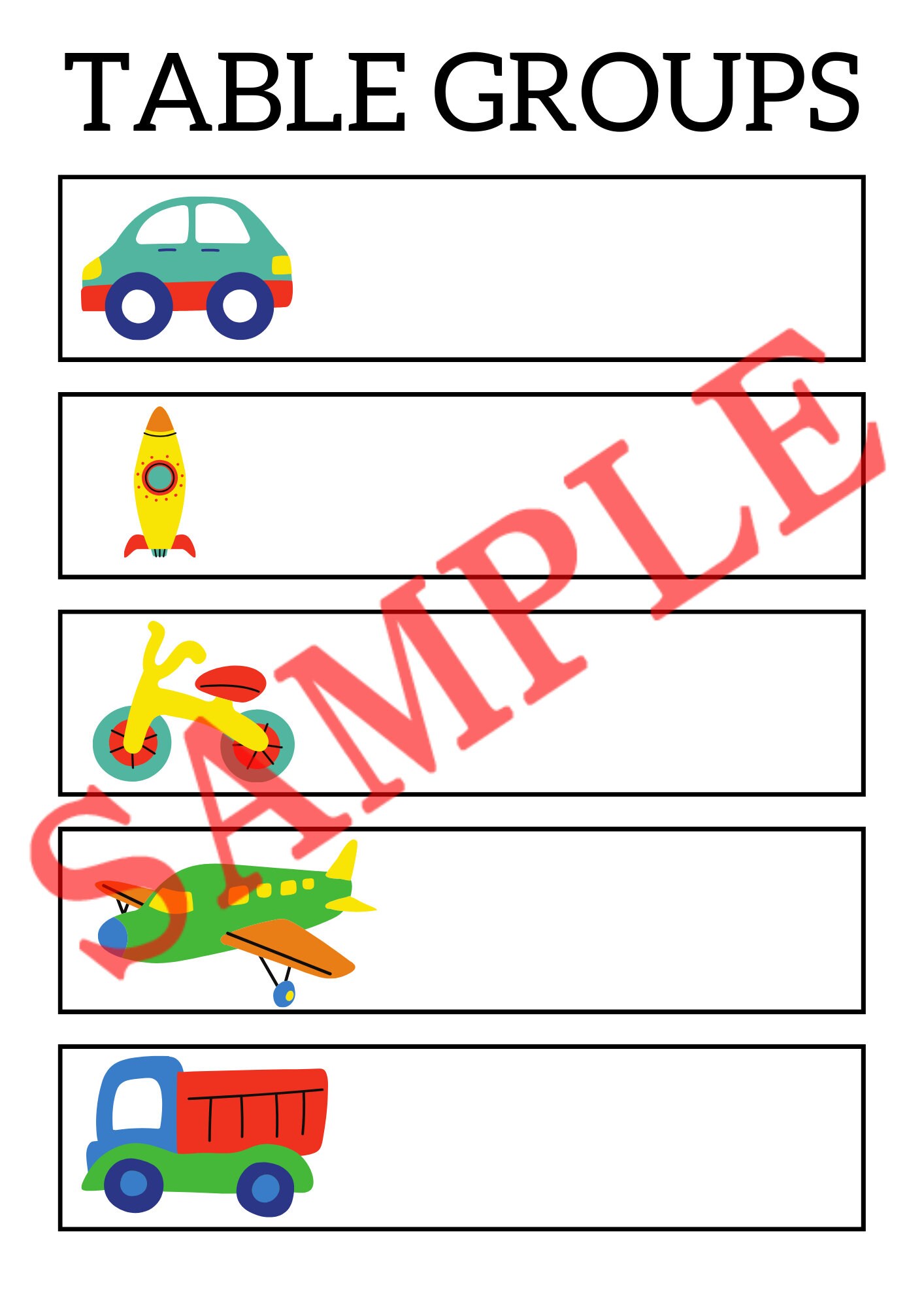 Toy Themed Classroom Group Labels - Etsy