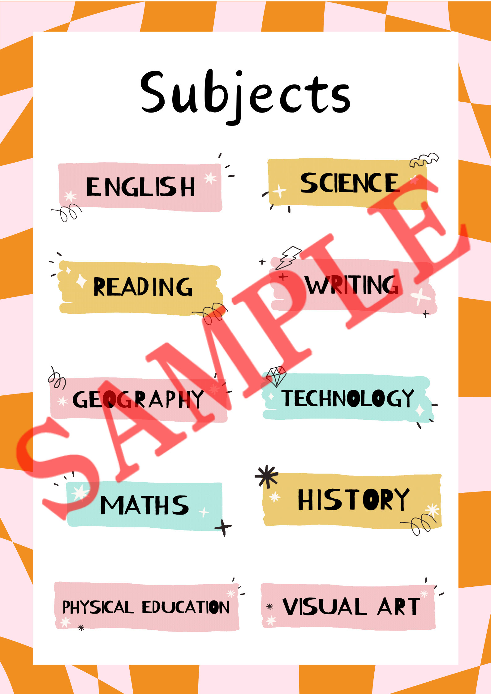 All-rounder Classroom Posters - Etsy