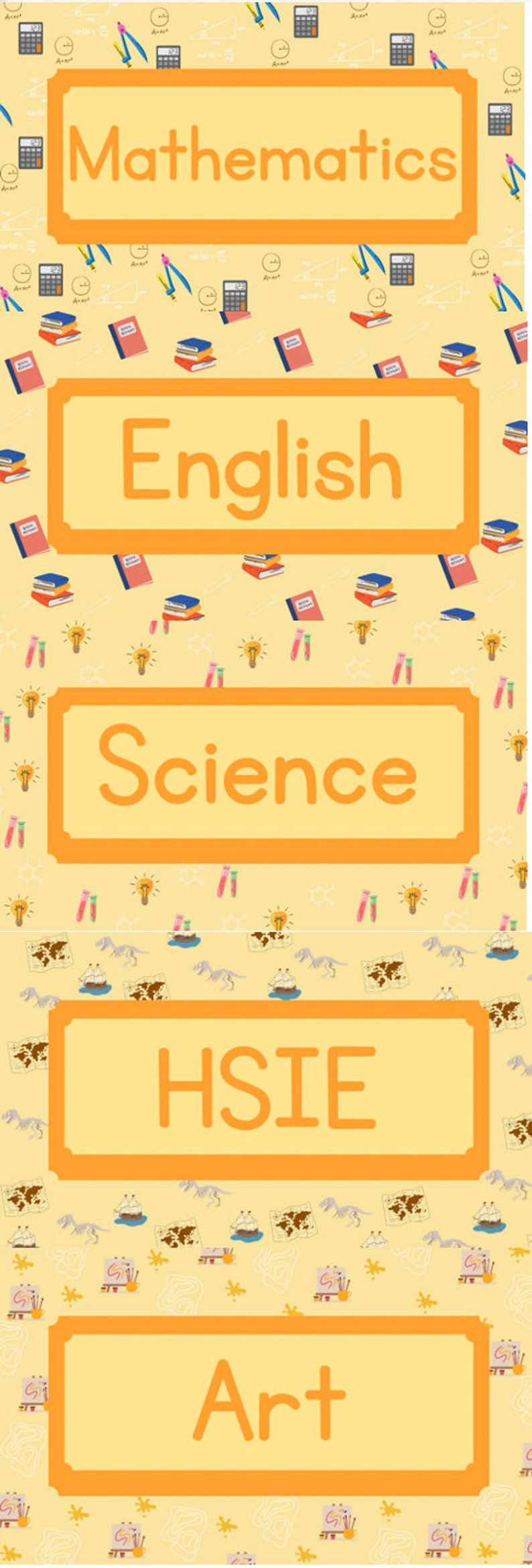 Giraffe Themed Classroom Decor Pack - Etsy