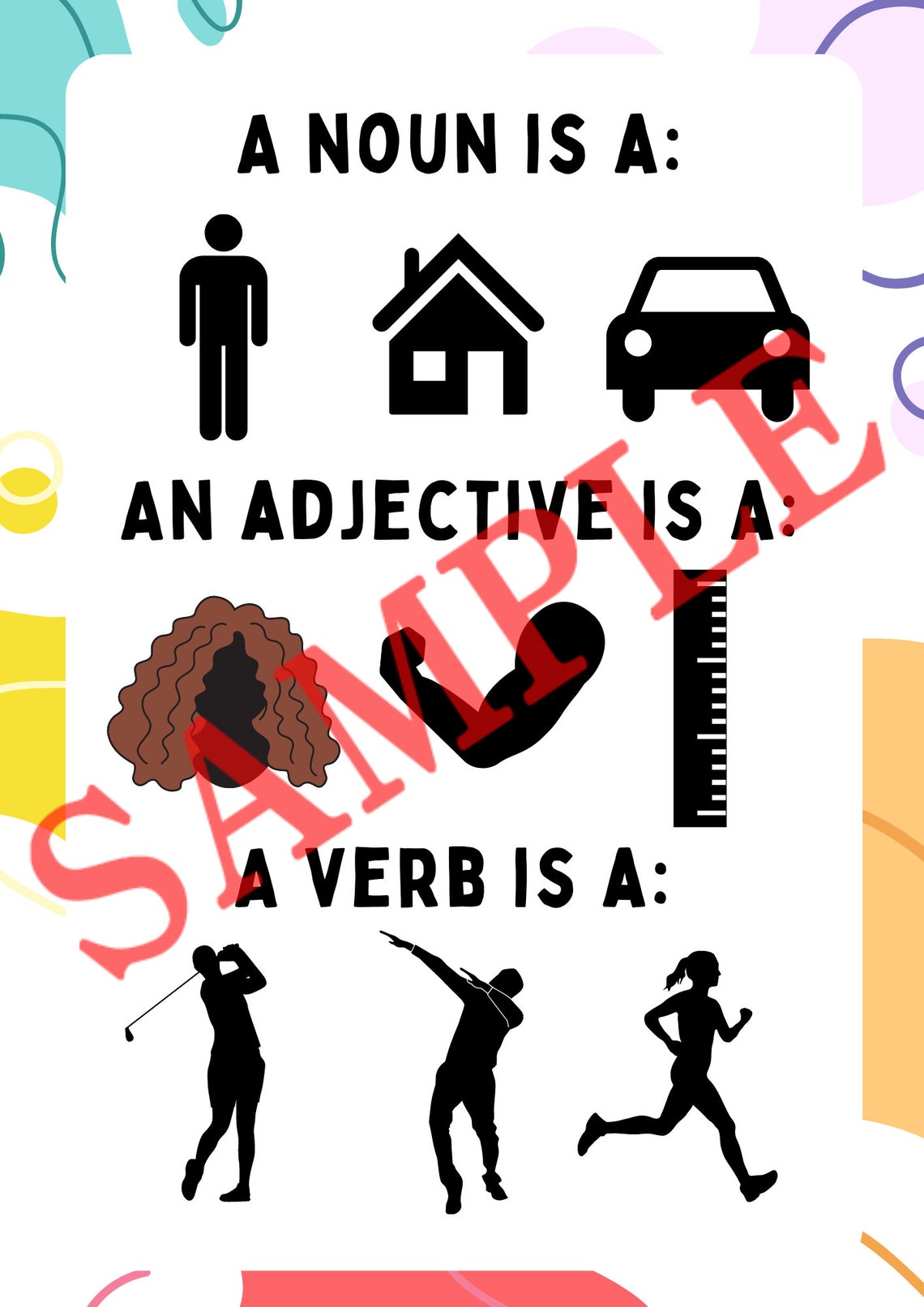 Primary English Classroom Posters - Etsy