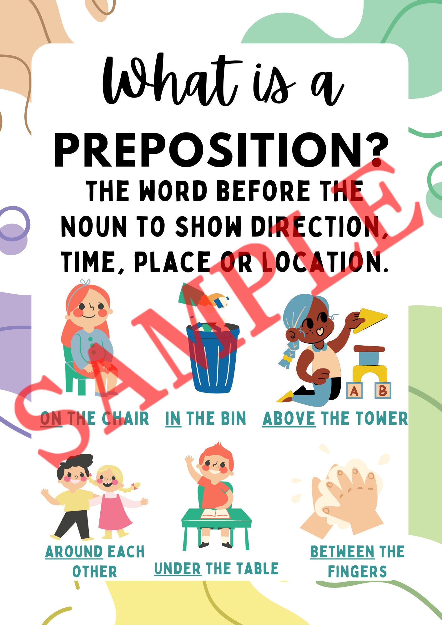 Primary English Classroom Posters - Etsy