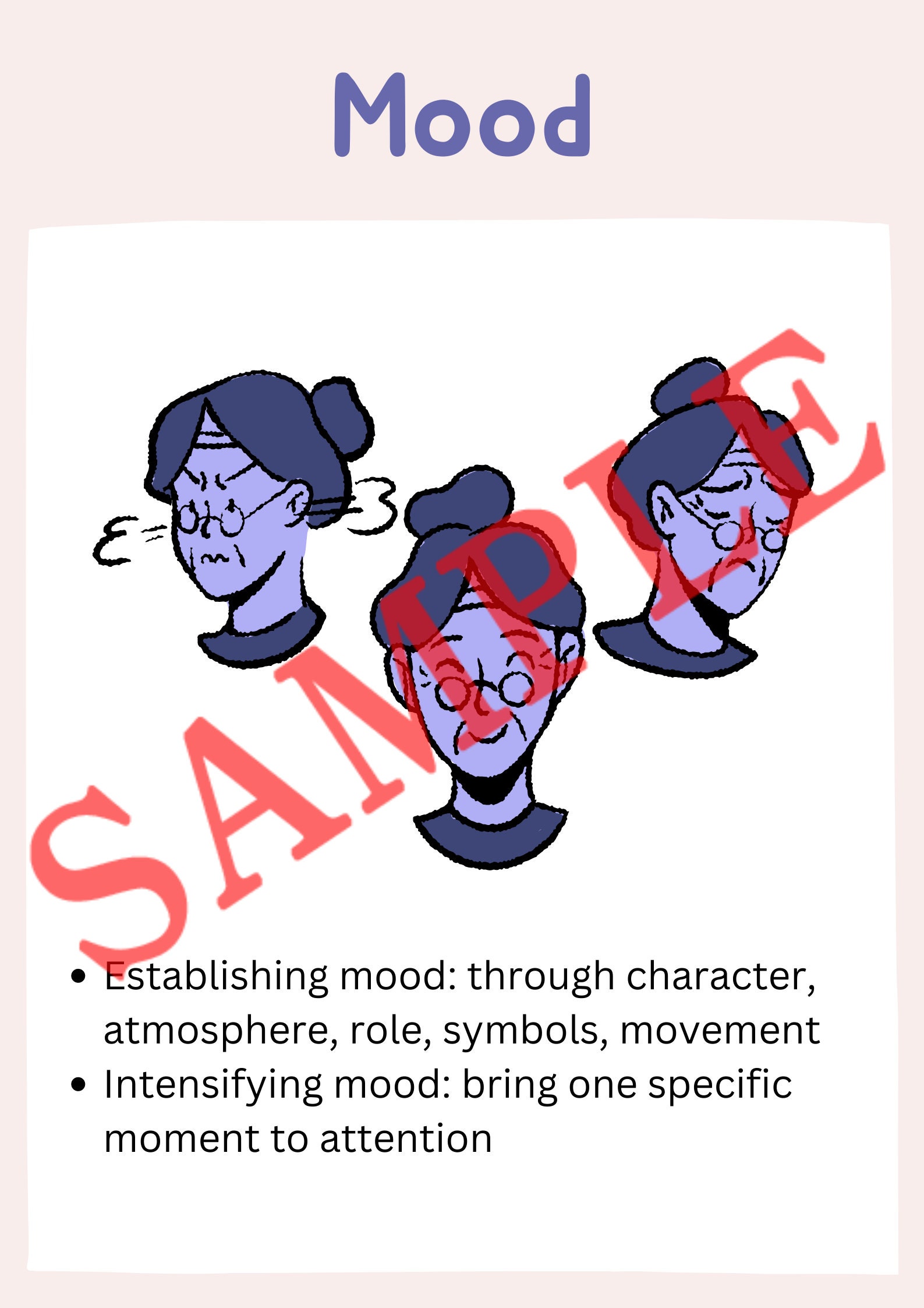 Elements of Drama Poster - Etsy