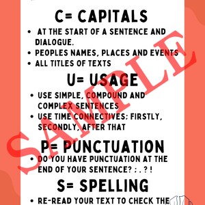 Writing Structure Posters - Etsy