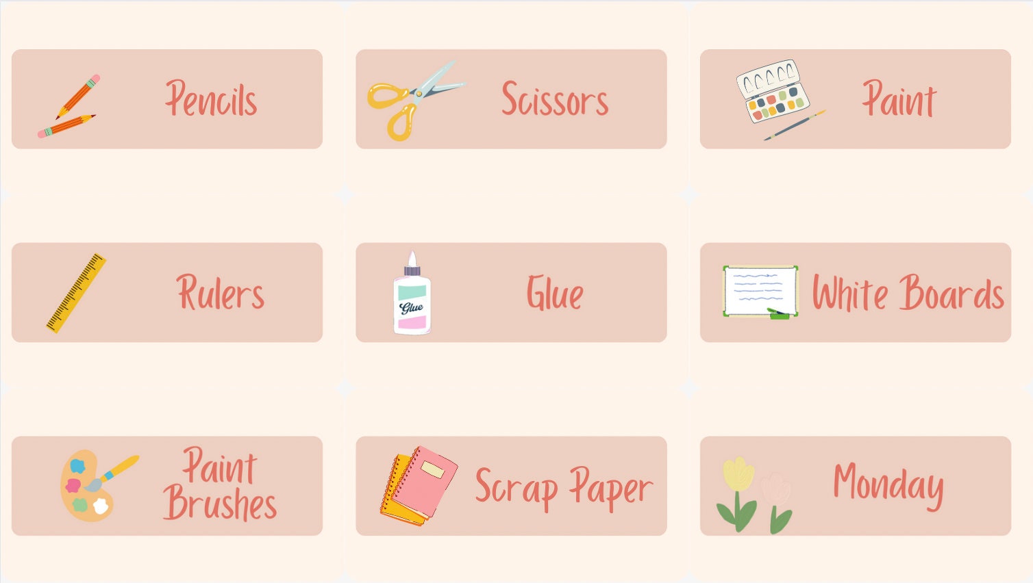 Flower Garden Themed Classroom Decor Pack - Etsy